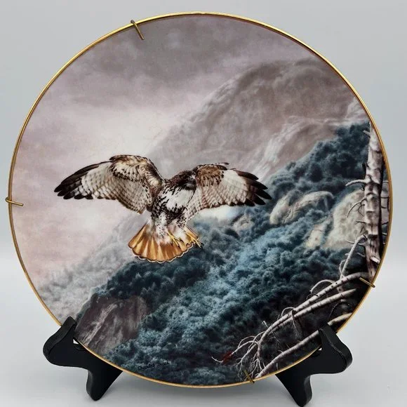 The Bradford Exchange | Dining | Bradford Exchange Soaring Majesty Red ...